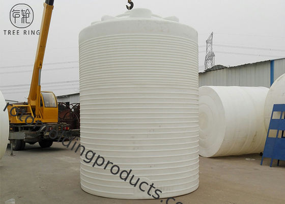 円柱Roto型タンク、白い/黒プラスチック水貯蔵タンクPT20,000L